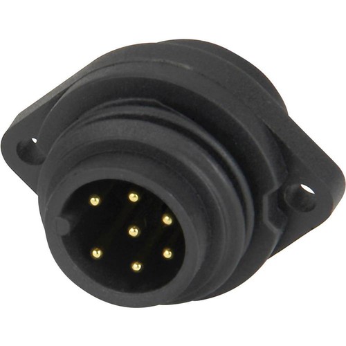 Connecteur IP67 embase mâle verticale Weipu Weipu Connector 814060 Pôle ...