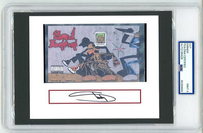 Eminem ~ Signed Autographed Soul Intent Backstabber Mint 9 ~ PSA DNA ...