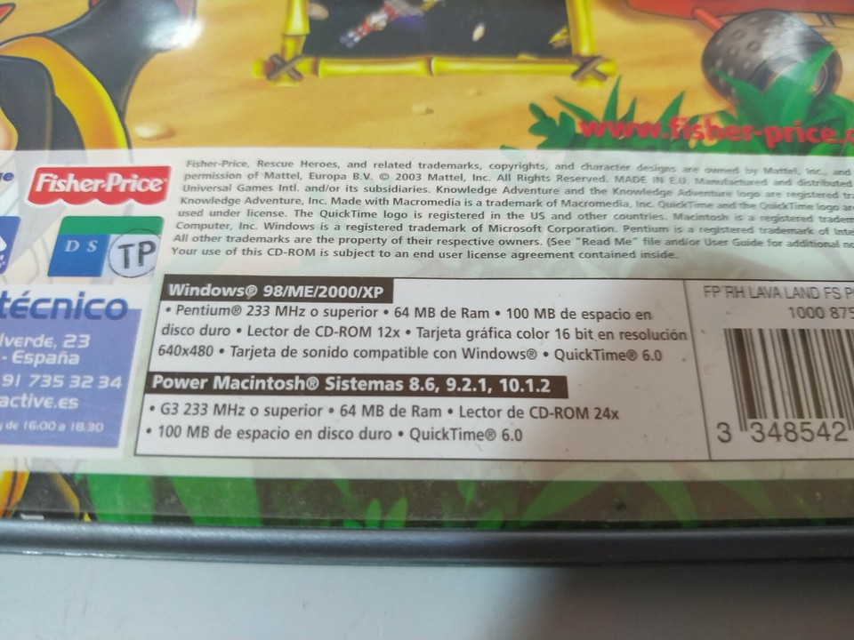 Rescue Heroes Volcano IN Eruption - Set for PC Cd-rom | eBay