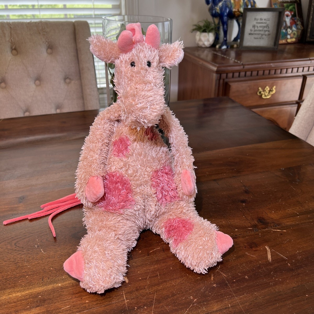 Pink Giraffe Stuffed Animal