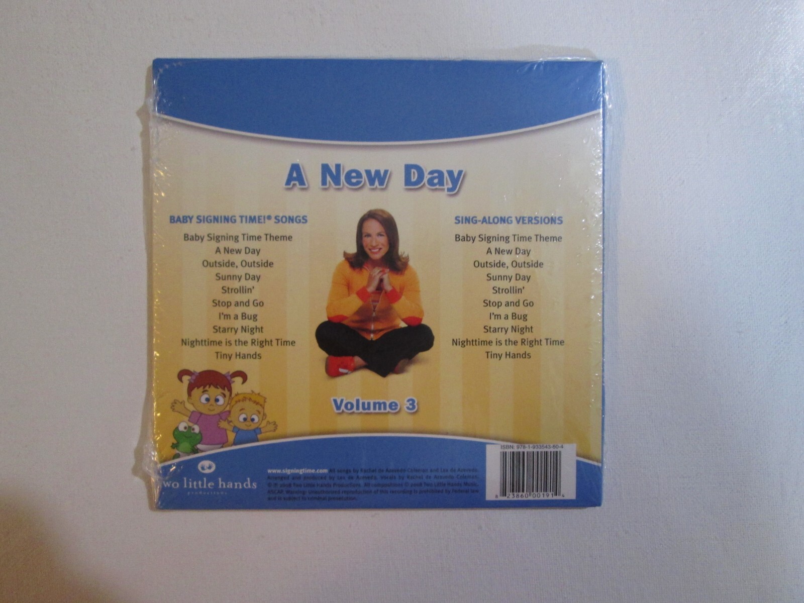 Baby Signing Time Songs, Vol. 3: A New Day * by Rachel Deazvedo (CD ...