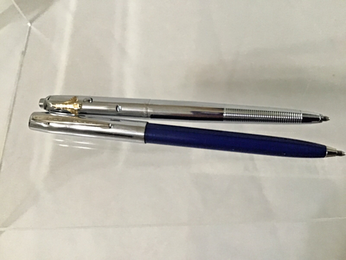 vintage Fisher space pen AG7 with NASA gold tone space shuttle & cap-O ...