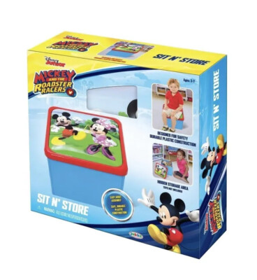 Disney Junior Mickey Mouse Sit N Store Cube | eBay Australia