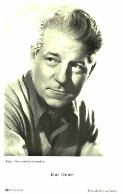 Jean Gabin * Original UFA Postcard - No. 3342 A | eBay