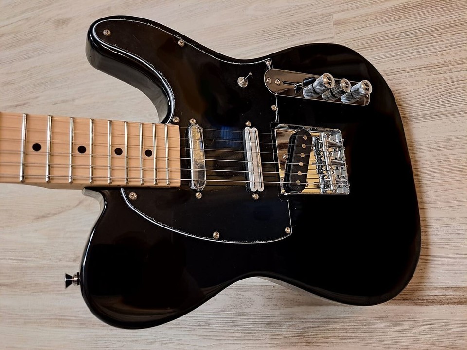 2026 Elite Customs Black Gilmour SSS Nashville Tele Style Telecaster ...