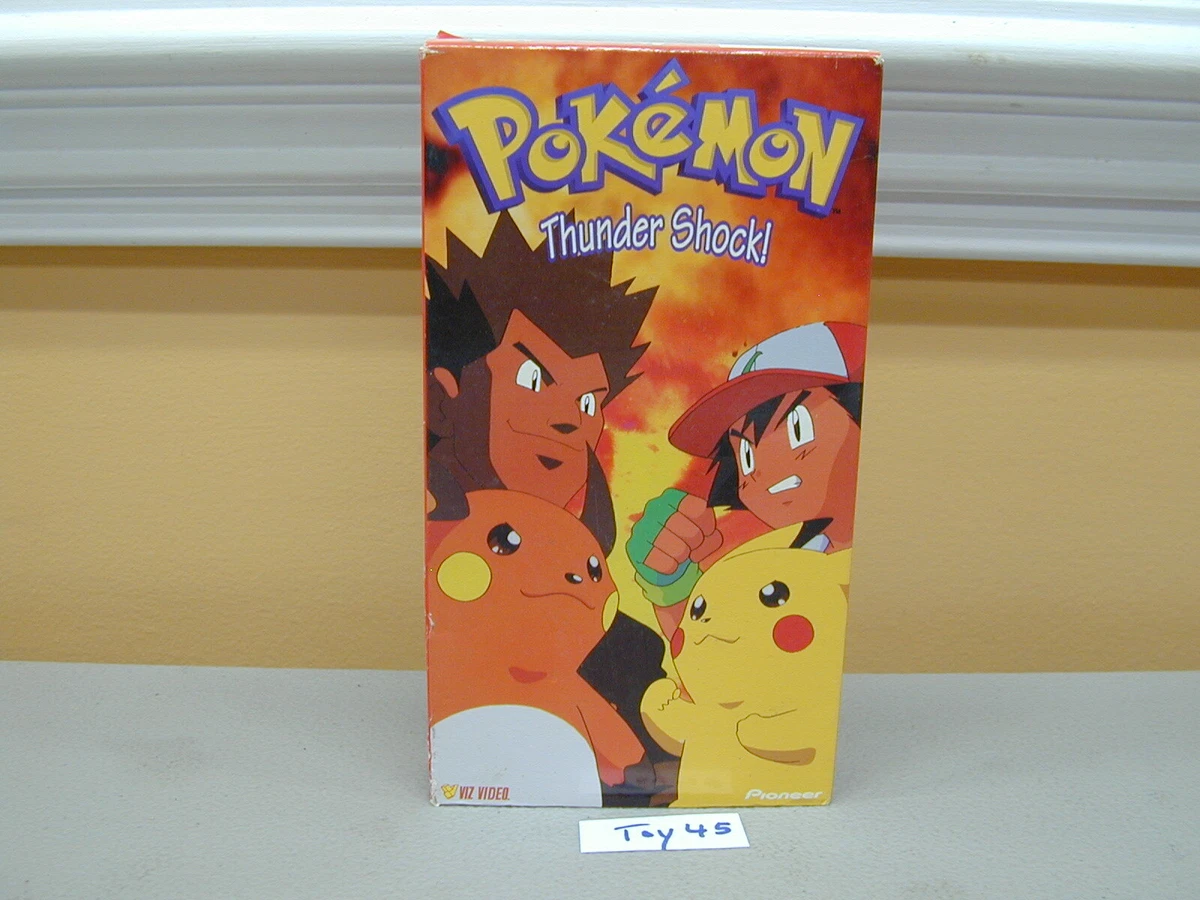 Pokemon Thundershock Vhs