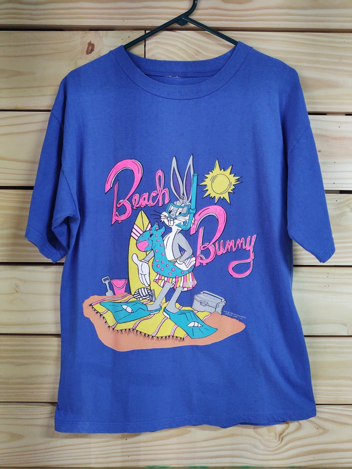 Bugs Bunny Beach Bunny 1994 College Ware VINTAGE Larg… - Gem