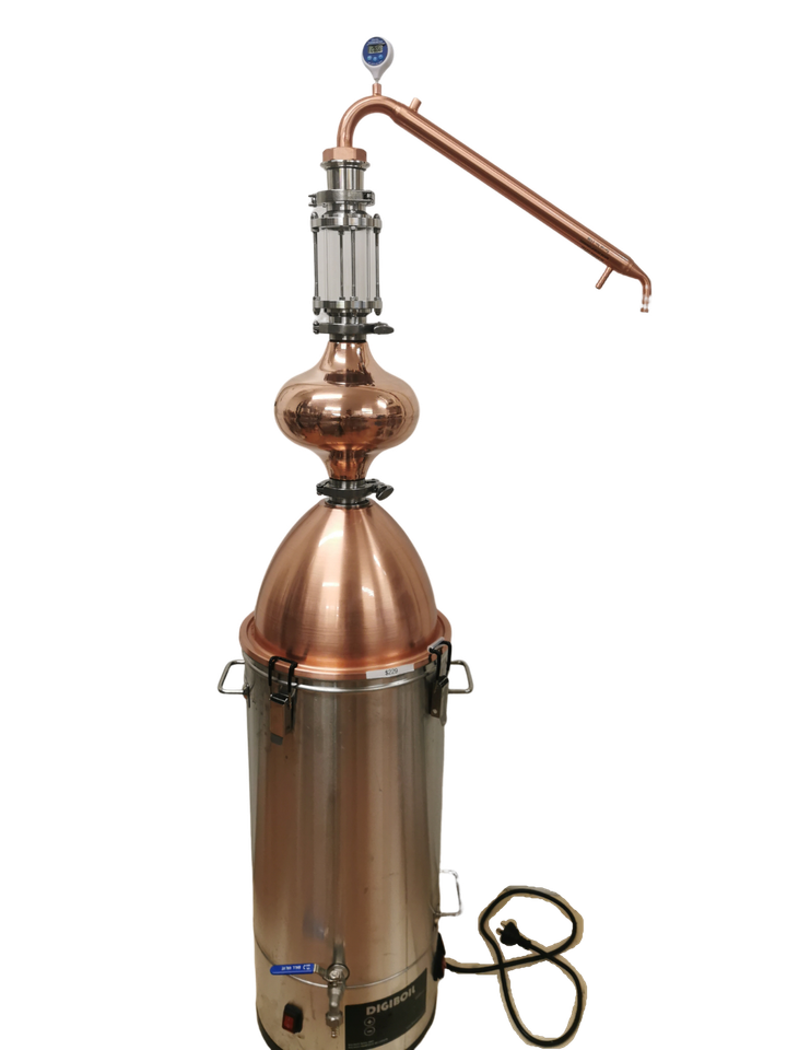 StillMate 35L Copper Pot still Kit V3510 with Copper dome & onion ...