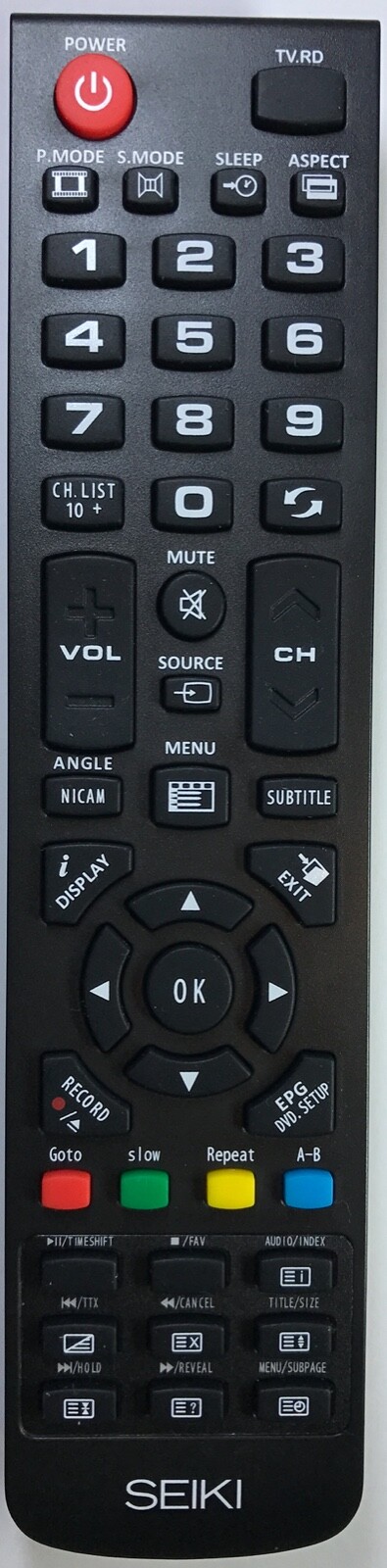 Original Seki XHY353-10/ROH Remote Control for Seiki TV SE50UY04EC ...