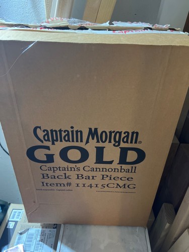 2002 Vintage Captain Morgan Gold Plinko Bar Wall Display Tested Works ...