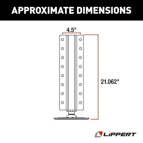 Lippert Aluminum Hydraulic Leveling Jack Assembly 14,000-lb. Weight ...
