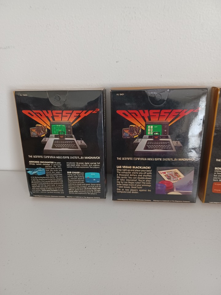 PHILIPS MAGNAVOX ODYSSEY 2 ULTIMATE COMPUTER VIDEO GAME SYSTEM BRAND ...