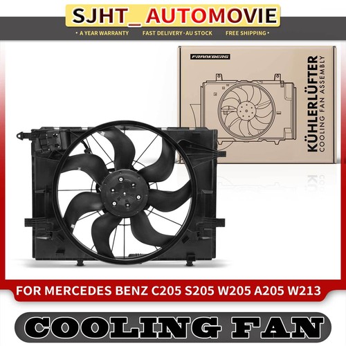 Radiator Cooling Fan for Benz C253 X253 A205 C205 S205 W205 W213 C238 2 ...