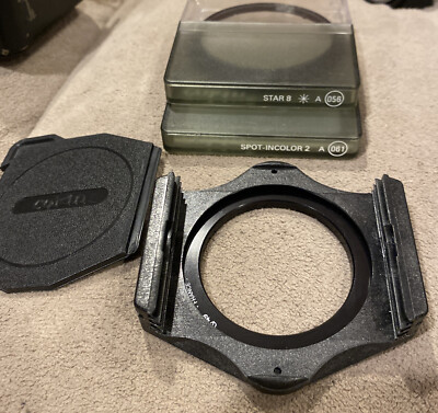 Cokin 49mm Filter Holder w/ Star 8 # 056 + Center Spot Incolor 2 # 061 ...