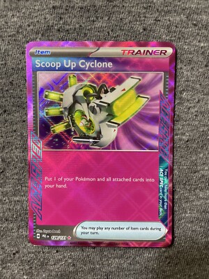 Scoop Up Cyclone 128/131 Sv: Prismatic Evolutions Holo Ace Spec Pack ...