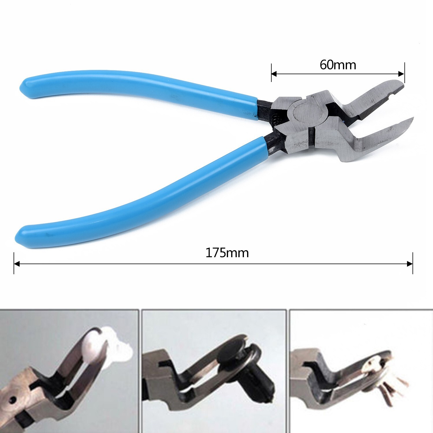 Car Diagonal Plier Rivets Fastener Trim Clips Cutter Puller Tool For ...