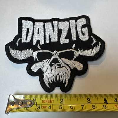 DANZIG LOGO SHAPED EMBROIDERED PATCH | eBay
