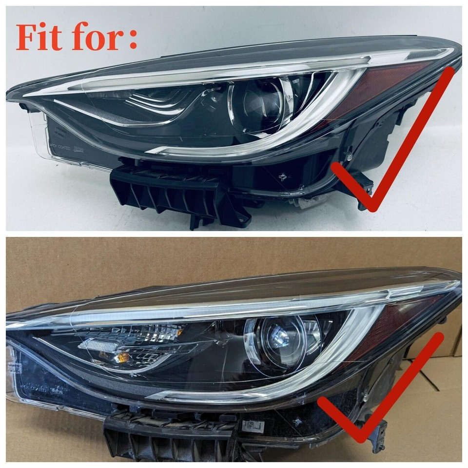 2017 Infiniti QX30 Q30 Headlight Yellow Daytime Running Light LED ...