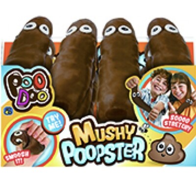 Ja-Ru Stretch Mushy Poopster- Sensory/ Squeezable Poseable Stress Toy ...