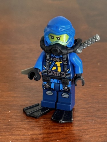LEGO Minifig MiniFigure Ninjago Blue Jay Seabound with Scuba Gear | eBay