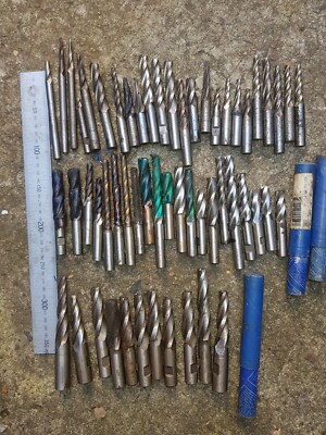 56x Taper endmill end mill Die Sinking Draft Cutter 5/8", 1/2", 3/8" OD ...