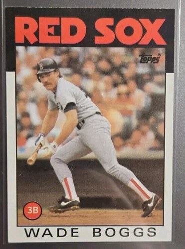 1986 Topps #510 Wade Boggs Boston Red Sox | eBay
