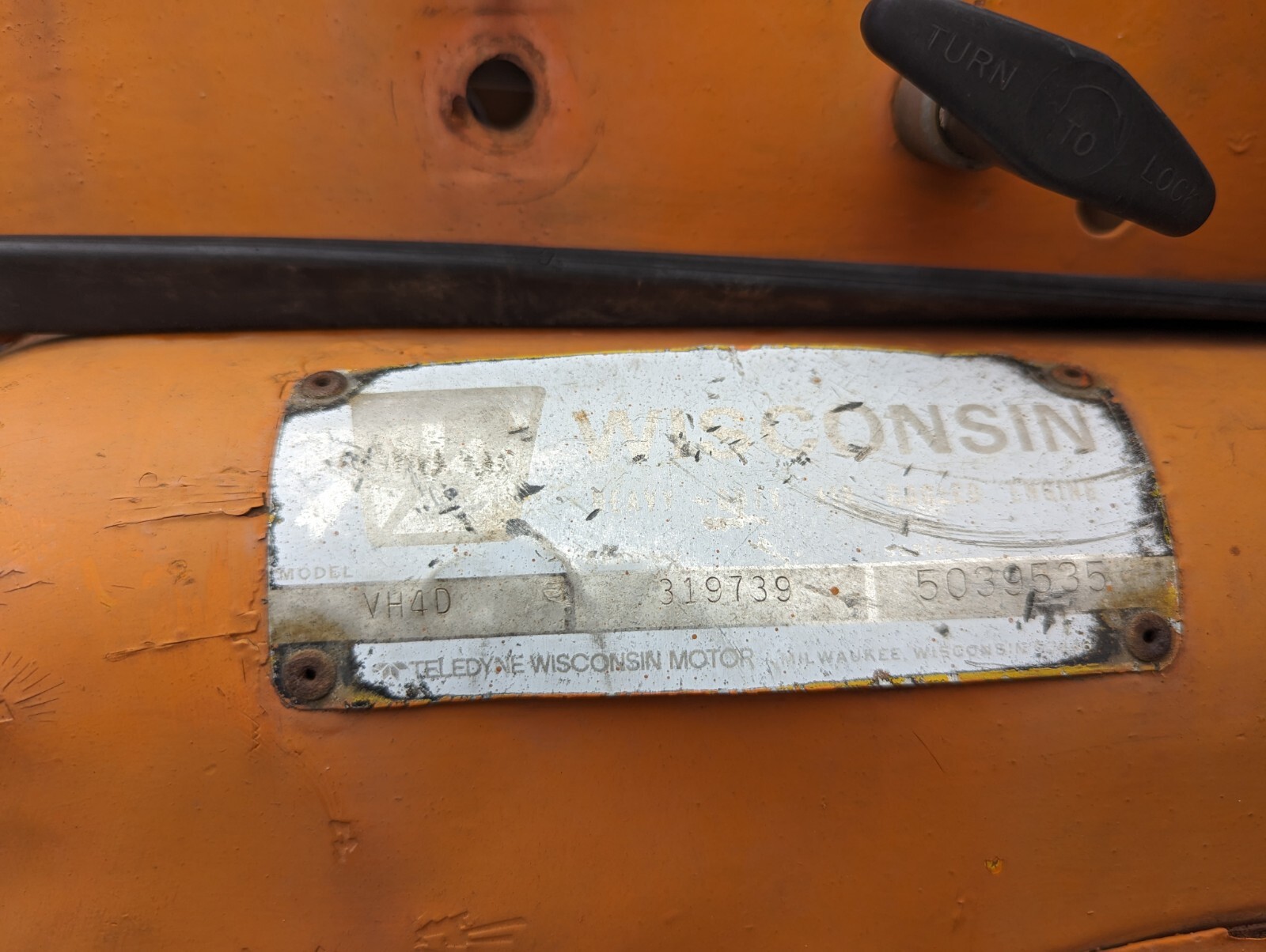 Wisconsin Vh4d Engine Good Running Low Hours | eBay