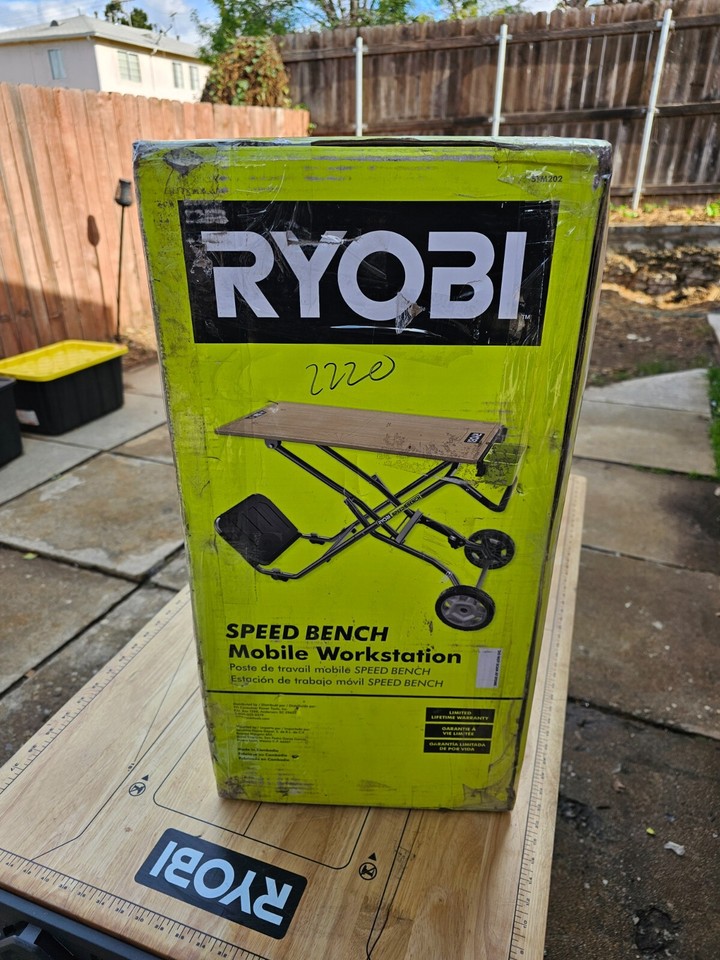 Ryobi STM202 SPEED BENCH Mobile Workstation Large 42" x 22" - Brand New ...