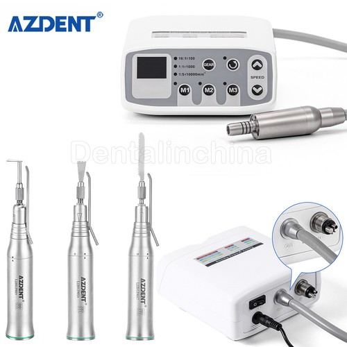 AZDENT Dental Brushless LED Electric Micro Motor / Micro Saw Straight ...