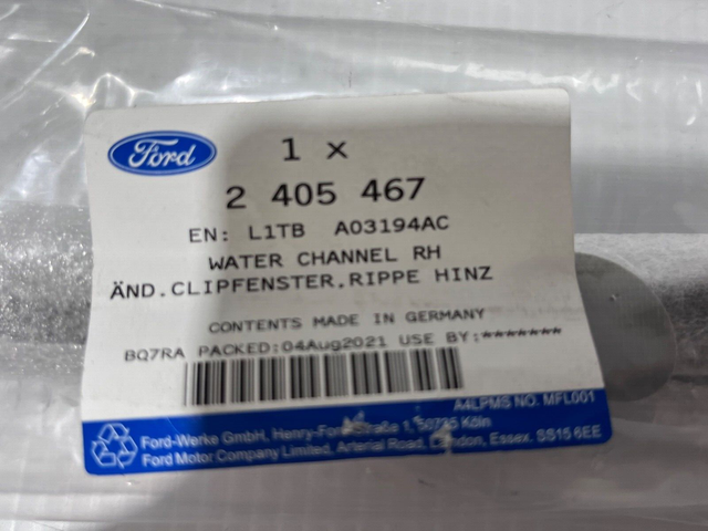 Genuine Ford Moulding - Windshield - 2405467 for sale online | eBay