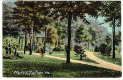 1910 Postcard: City Park – Appleton, Wisconsin | eBay