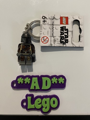 LEGO 854124: The Mandalorian Keychain (6337416) - Disney Star Wars ...