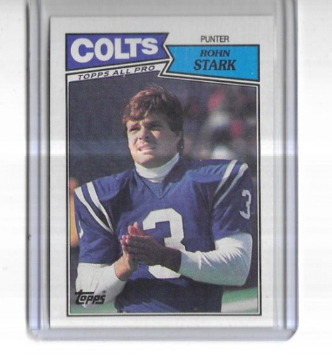 1987 Topps Football #379 Rohn Stark Indianapolis Colts | eBay