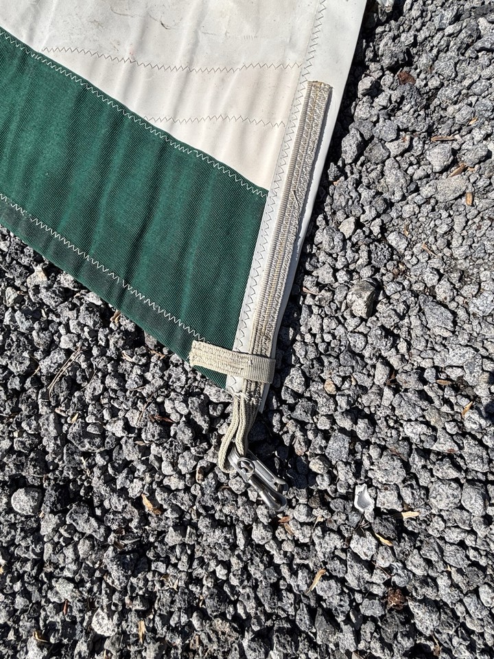 Furling Sailboat Headsail/ Luff 28 feet/Green | eBay