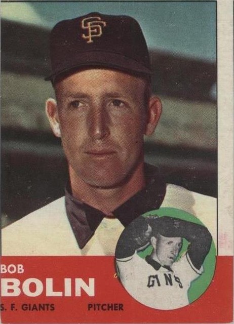 1963 Topps - #106 Bob Bolin for sale online | eBay