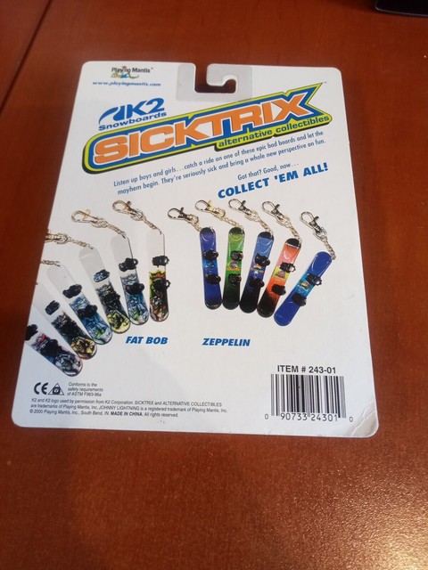 K2 Snowboards Sicktrix Alternative Collectibles Keychain Playing Mantis ...