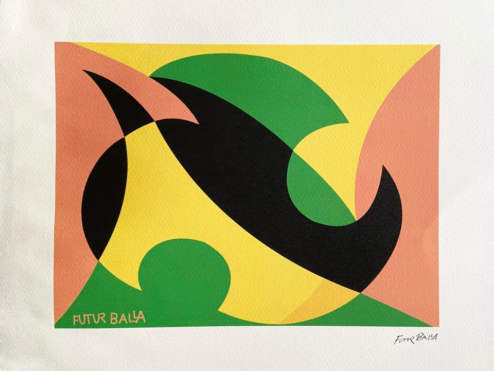 Giacomo Balla - Lithograph 1968 Venice Biennale COA hand numbered | eBay