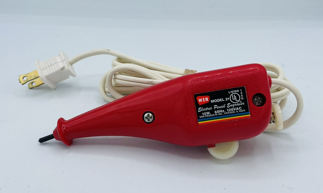 Wen Model 21 Electric Pencil Engraver Tungsten Carbide Tip Etching ...