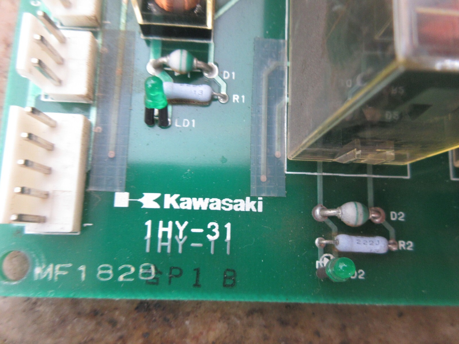 KAWASAKI CIRCUIT BOARD 1HY-31 MF1828 1HY-21 CNC | eBay Australia