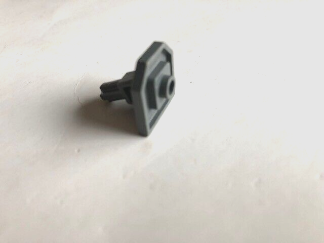LEGO Parts: Figure Shield Stand, Shield Holder, 2x2, #47474, Dark ...