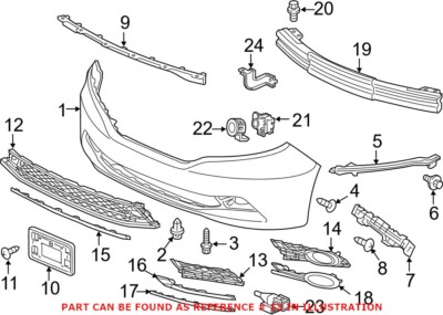Genuine OEM Grille for Honda 71103TK8A50 | eBay