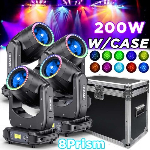 200W 8Prism DJ Disco Bar LED Beam Moving Head Light Beam Bar Stage ...
