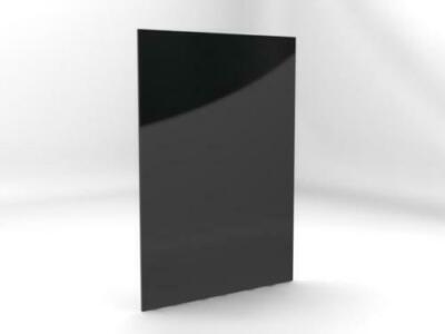 BLACK GLOSS 4.5mm Acrylic Perspex Sheet 2440mm X1220mm - Signage ...
