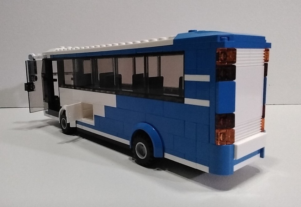LEGO 8404 City Public Transport Station City Bus Only - Custom Color ...