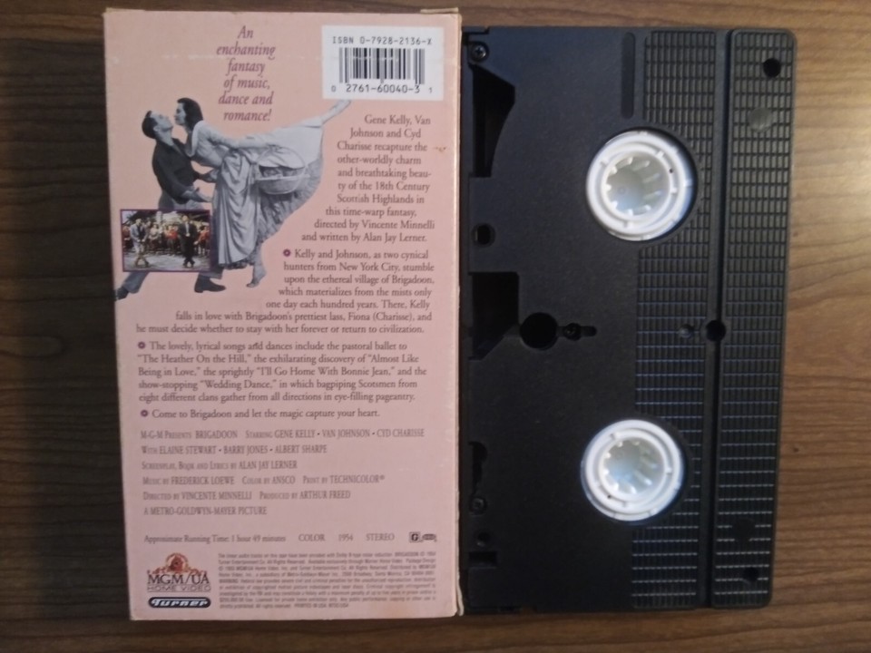Brigadoon VHS Tape Vintage 27616693037 | eBay