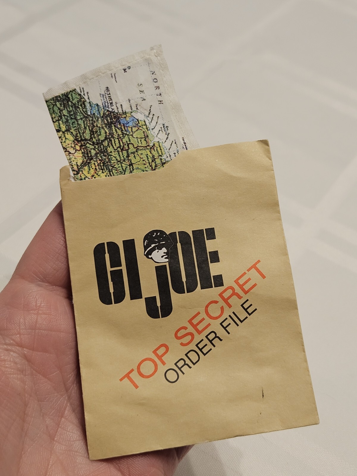 GI JOE MAP ACCESSORY FOR 12" ACTION FIGURE 1/6 SCALE 1:6 | eBay