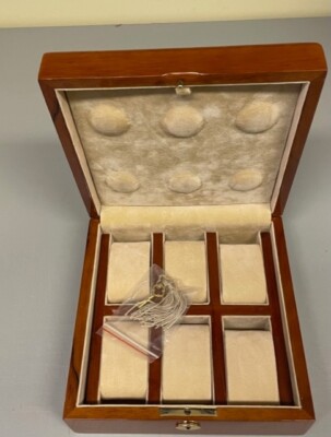 CHERRY Wood - Watch Storage FOR 6 WATCHES LOCK AND KEY FREE SHIPING ...