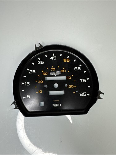 Chevrolet Corvette C3 OEM 85 MPH Speedometer Faceplate Face Only | eBay