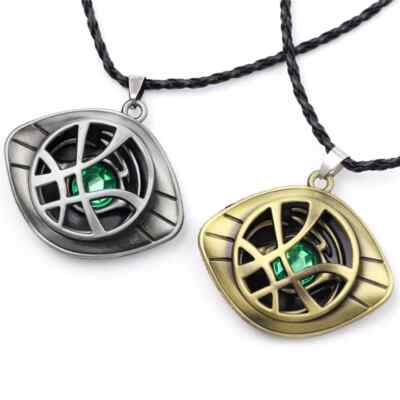 Eye of Agamotto Marvel Doctor Strange Jewelry Avengers Hero Pendant ...