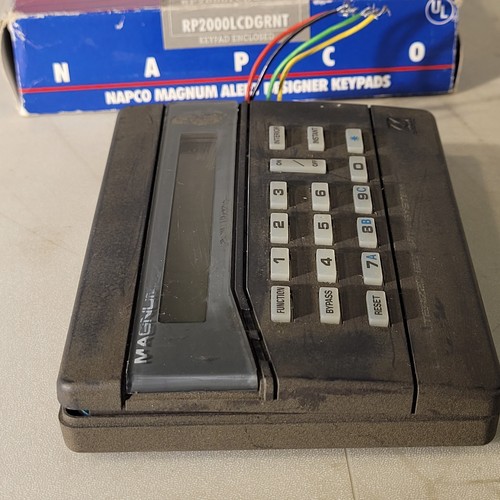 Napco Magnum Alert RP2000LCD GRNT Computerized Security System Grey ...